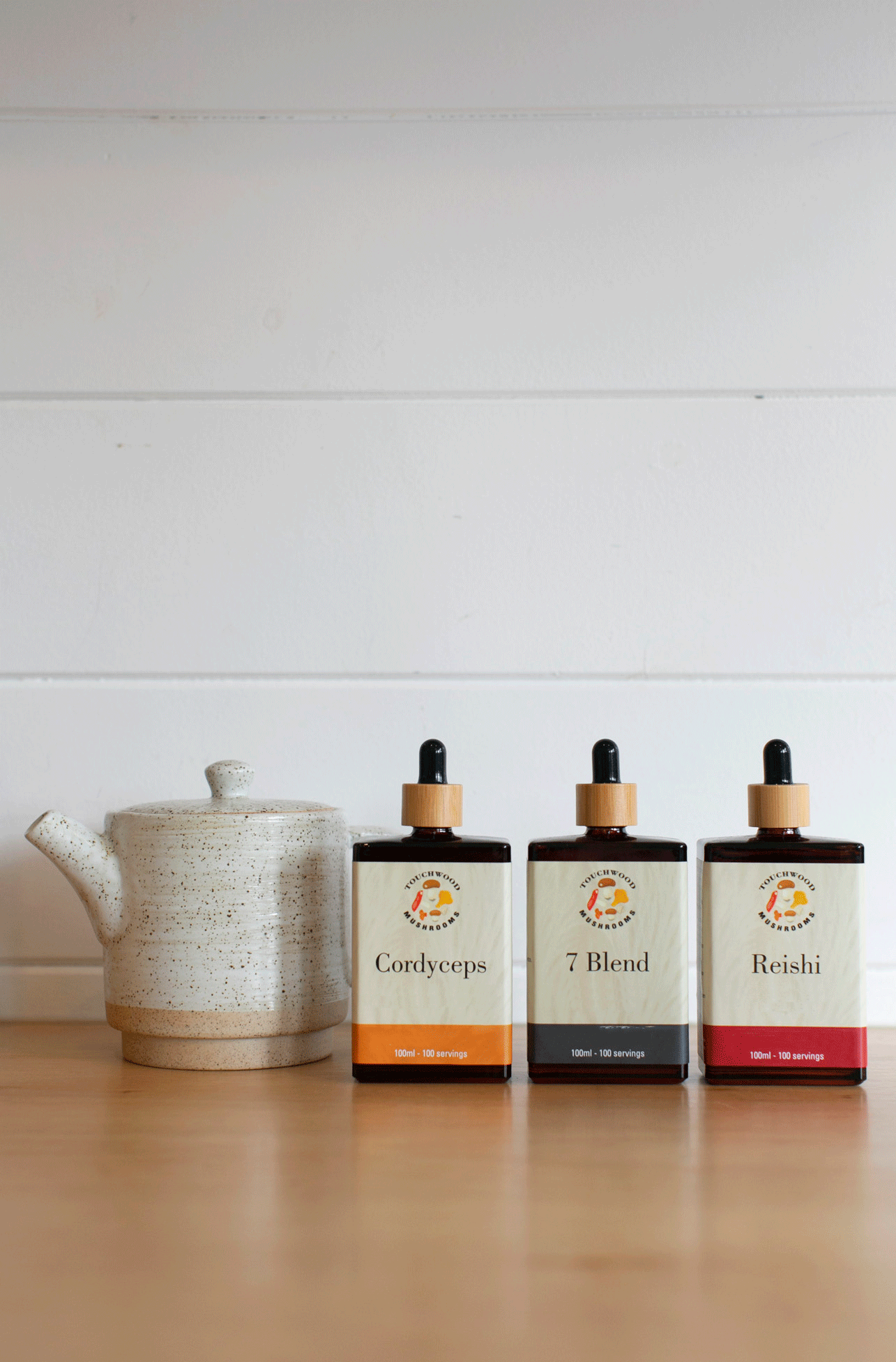 7 Mushroom Blend Liquid Mushroom | Touchwood Mushrooms