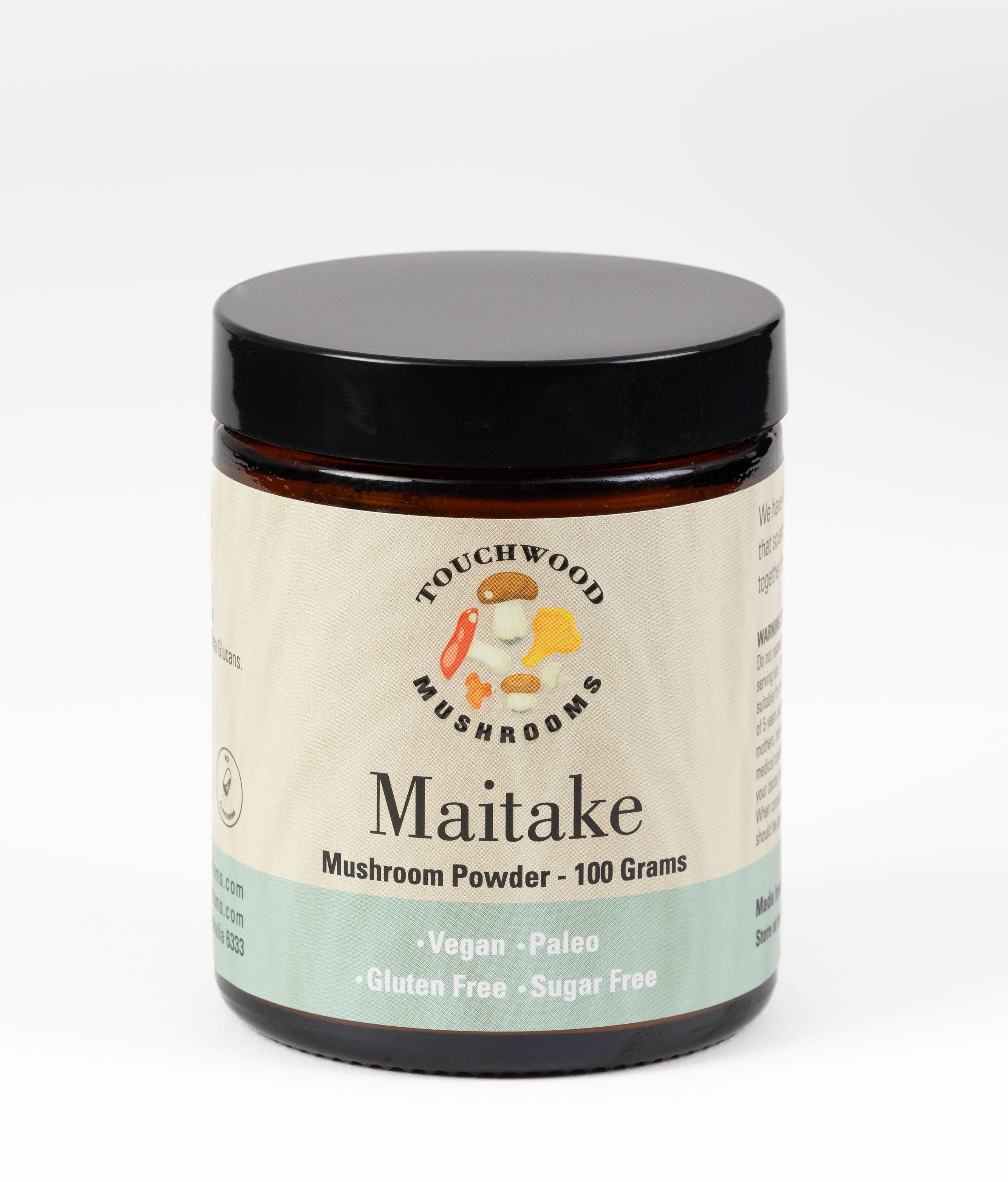 Organic Maitake Mushroom Powder | Touchwood Mushrooms