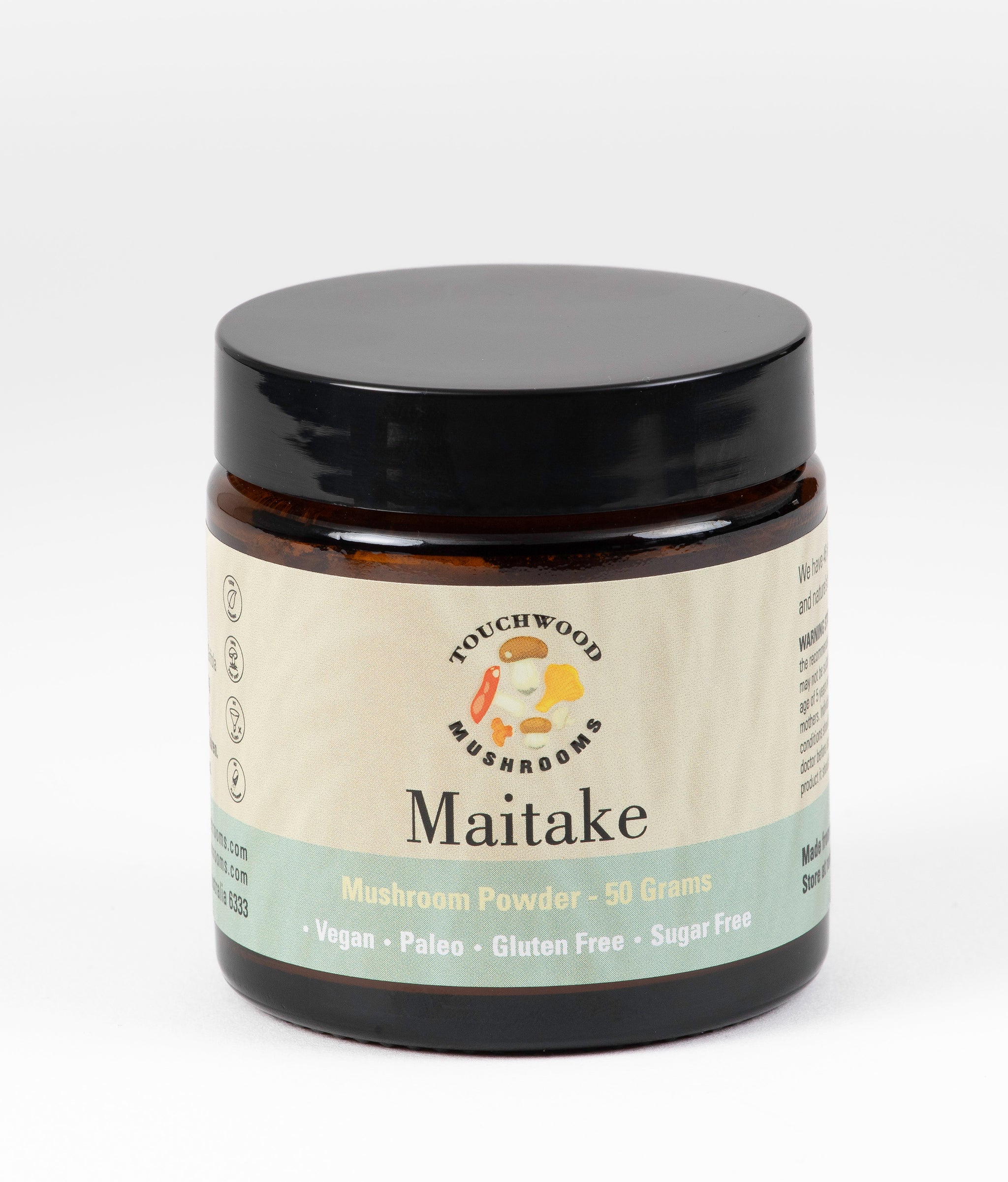 Organic Maitake Mushroom Powder | Touchwood Mushrooms