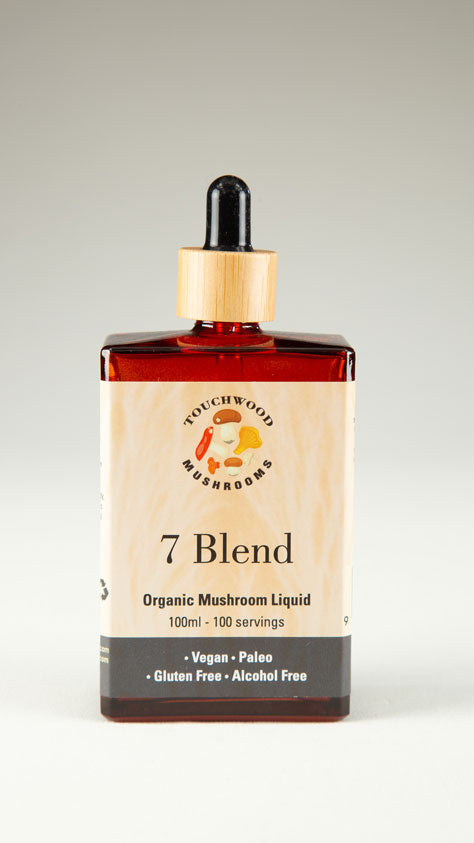 7 Blend Alcohol Free Mushroom Liquid – Touchwood Mushrooms