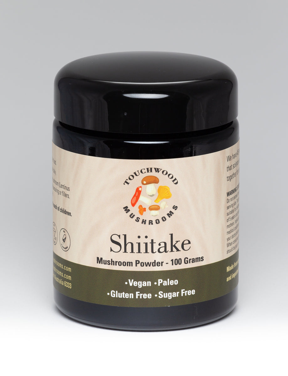 Organic Shiitake Powdered Mushroom | Touchwood Mushrooms