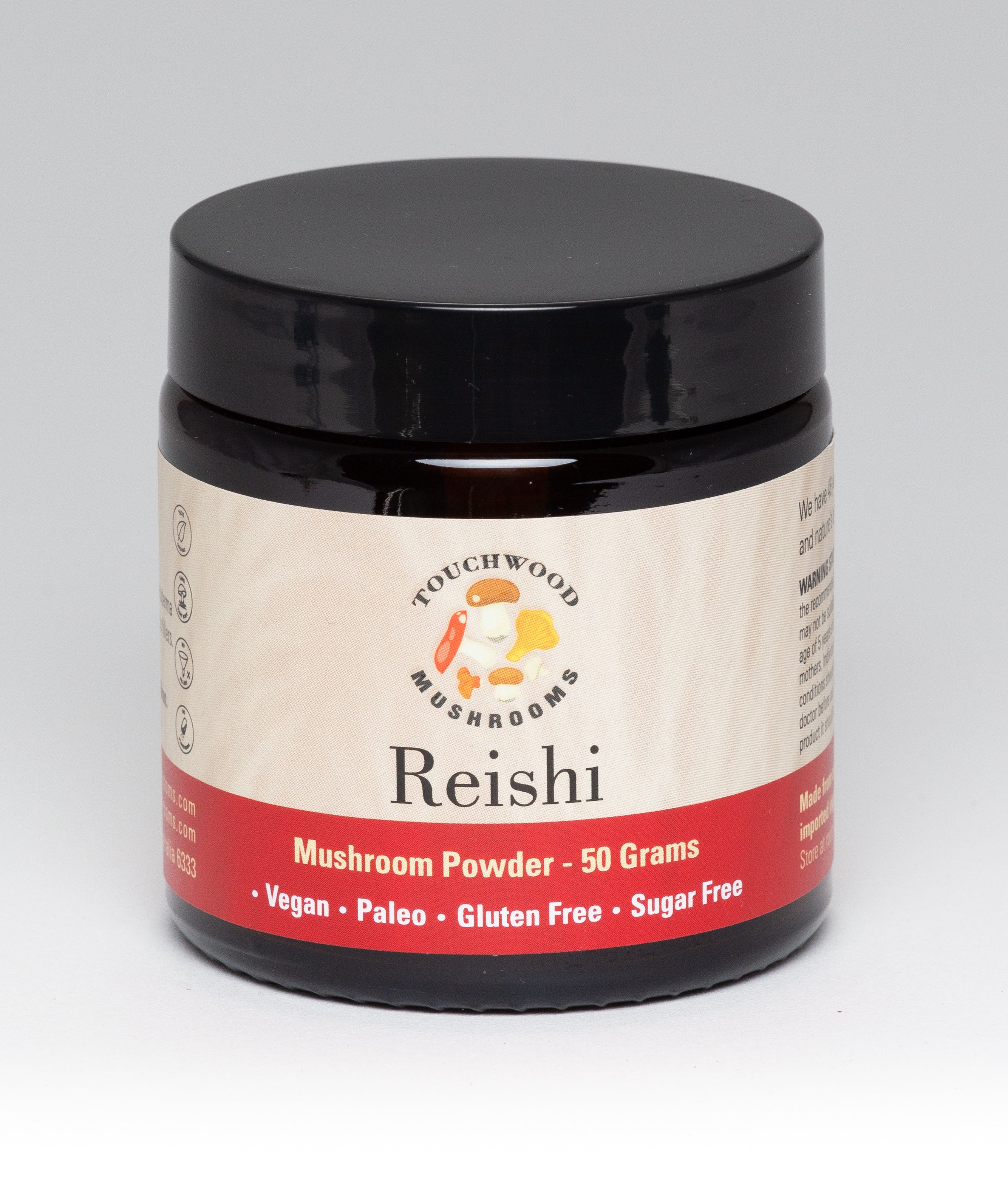 Australian Mushroom Powders | Buy Online | Touchwood Mushrooms